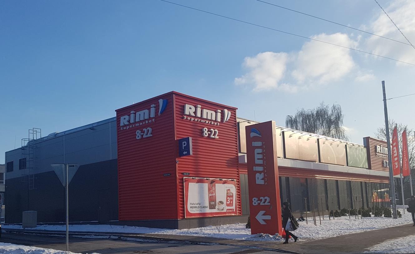 Rimi supermarket Riga